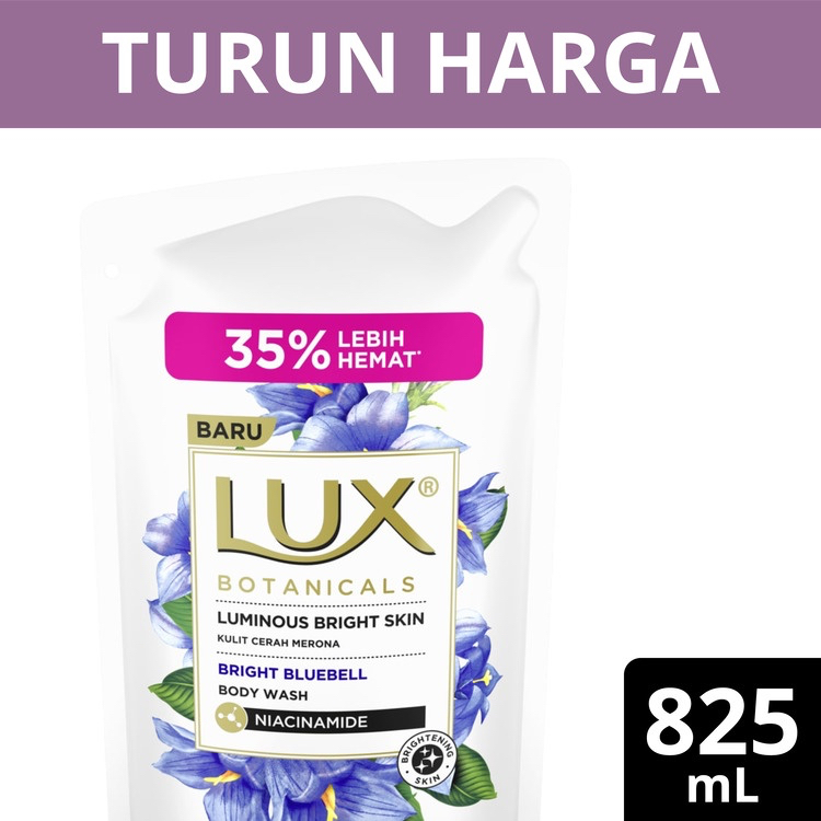 Jual Lux Luminous Bright Skin Bright Bluebell 825ml 825 ml Sabun Mandi Cair | Shopee Indonesia