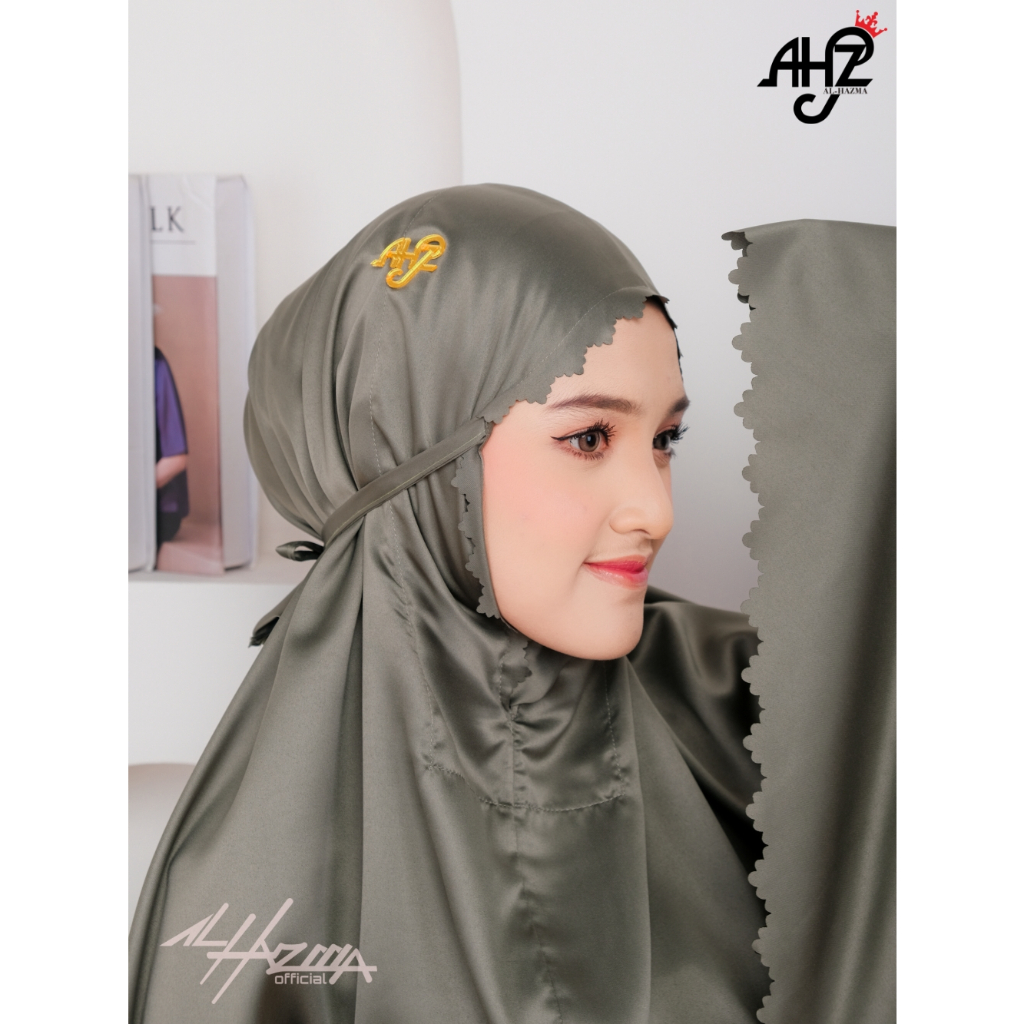 Jual Mukena Dewasa Sutra Velvet / Mukena Laser Cut / Mukena Al Hazma ...