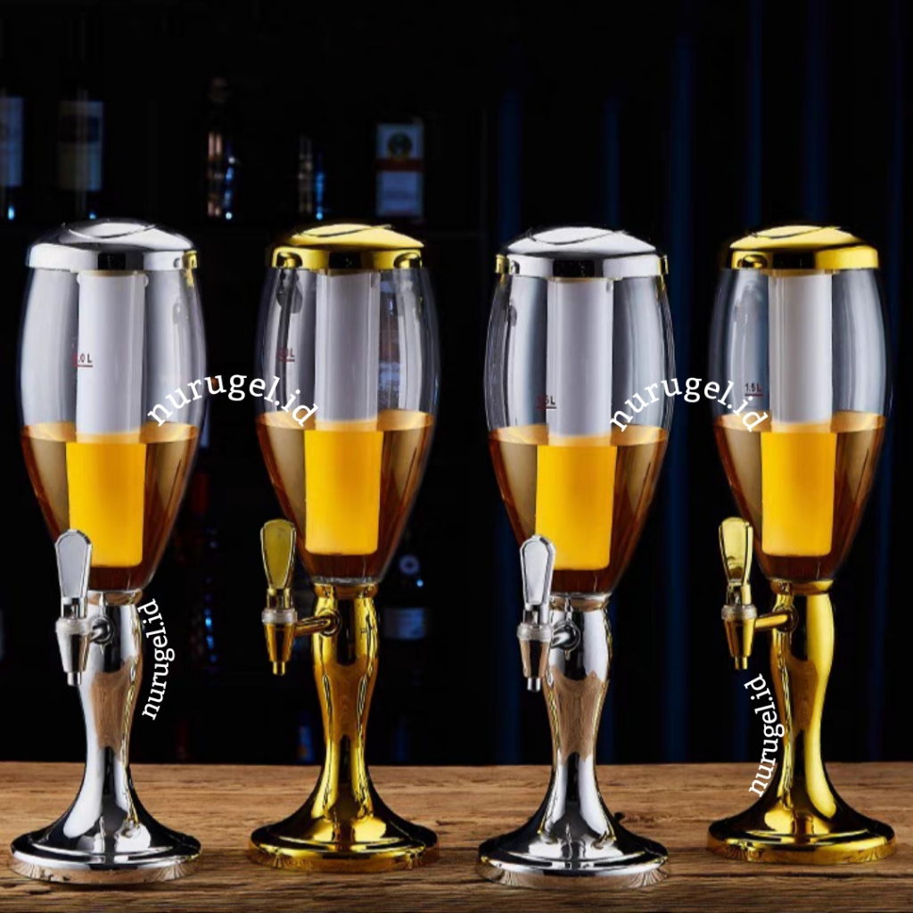 Jual 5L Beer Tower Dispenser / Tower Bir / Beer Bottle | Shopee Indonesia