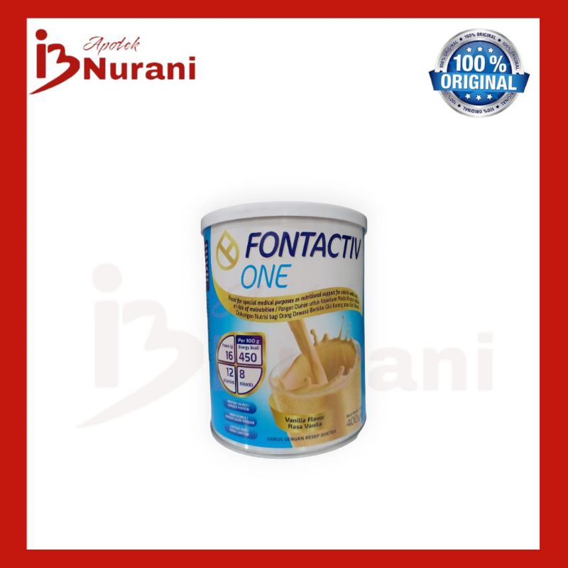 Jual FONACTIV ONE 400GR | Shopee Indonesia