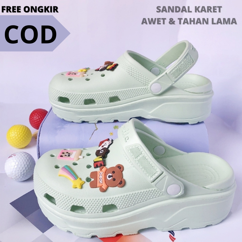 Jual Terlaris !! Sepatu Sendal Sandal Remaja Jelly fuji Wanita Import ...