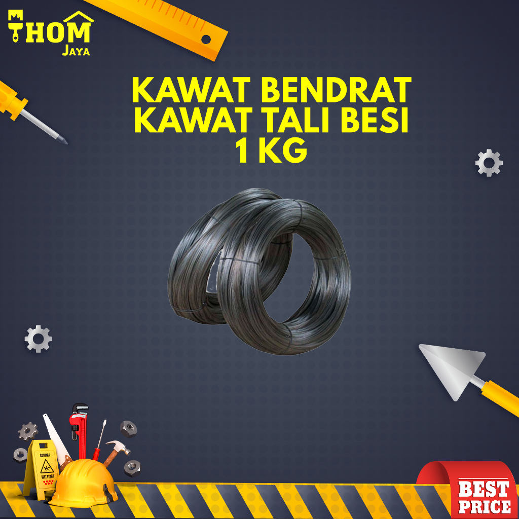 Jual KAWAT BENDRAT / KAWAT BESI / KAWAT TALI BESI - 1 KG | Shopee Indonesia