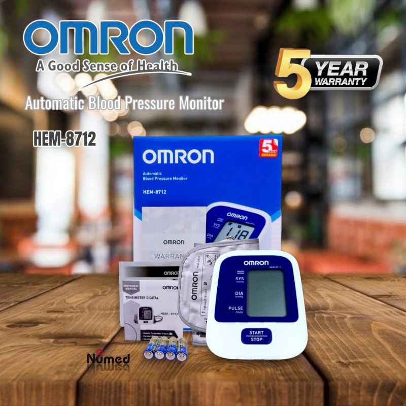 Jual Omron Tensimeter Digital HEM-8712 / Tensi Meter Digital Omron HEM ...