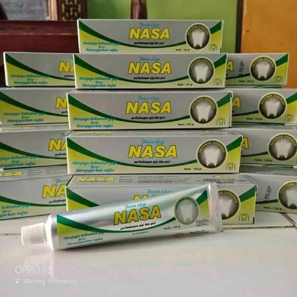 Jual Paket 5 Biji Pasta Gigi Nasa original | Shopee Indonesia