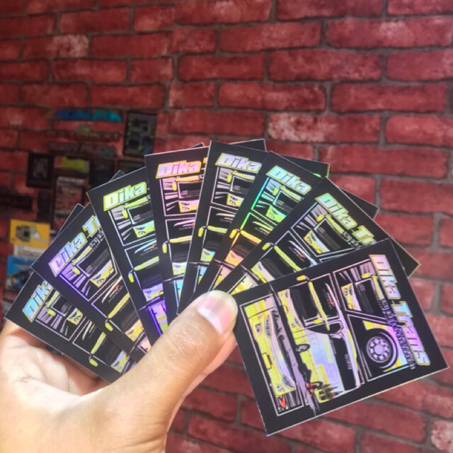 Jual Stiker Bus Dika Trans Hologram Cutting Lasser | Shopee Indonesia
