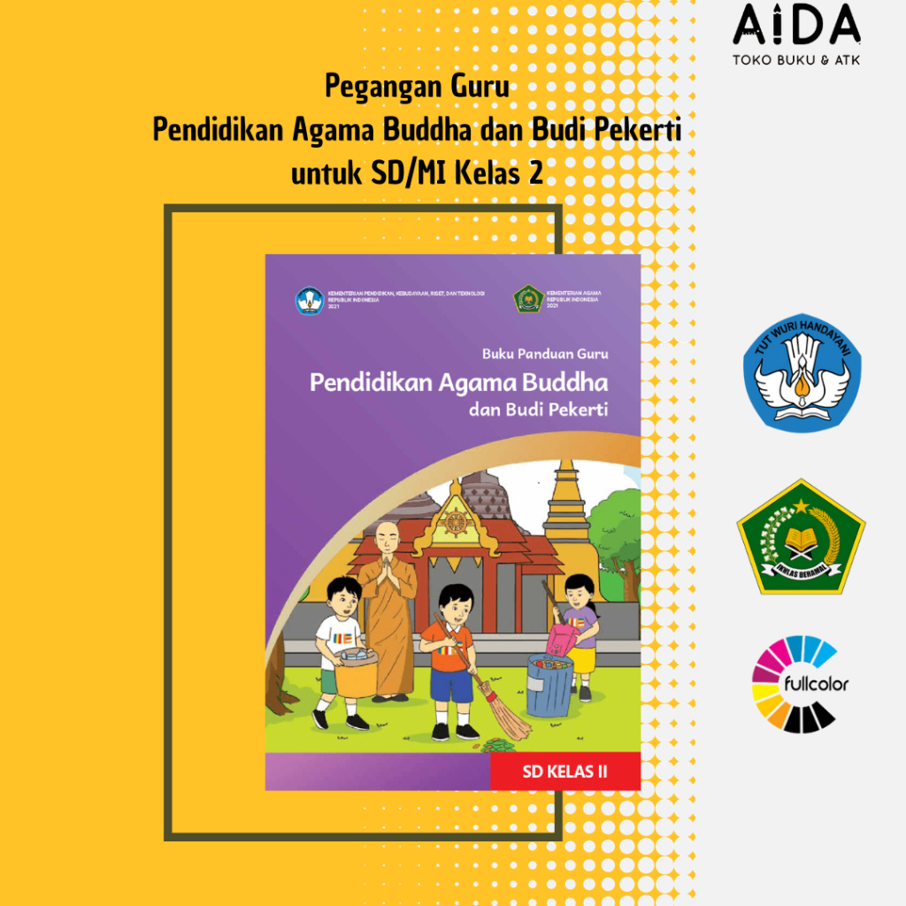 Jual Buku PANDUAN GURU Kurikulum Merdeka SD Agama Buddha Kelas 2 - Pendidikan Agama Buddha dan ...