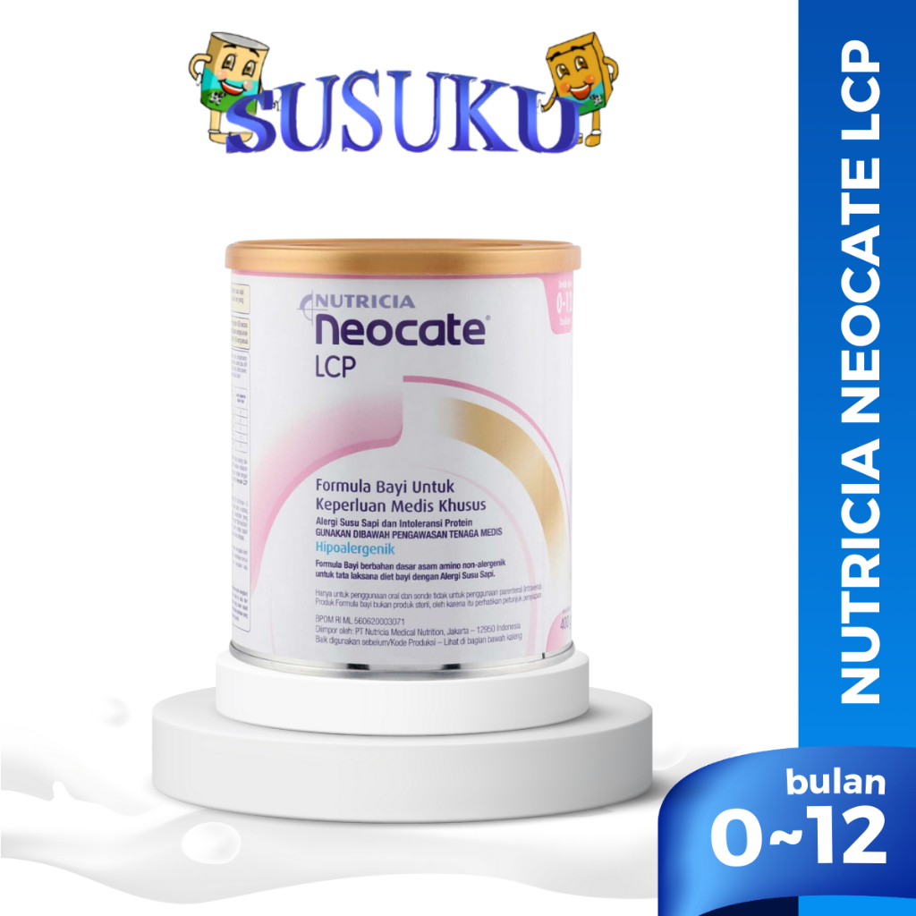 Jual Nutricia Neocate LCP Susu Formula Bayi 0-12 bulan Khusus Alergi ...