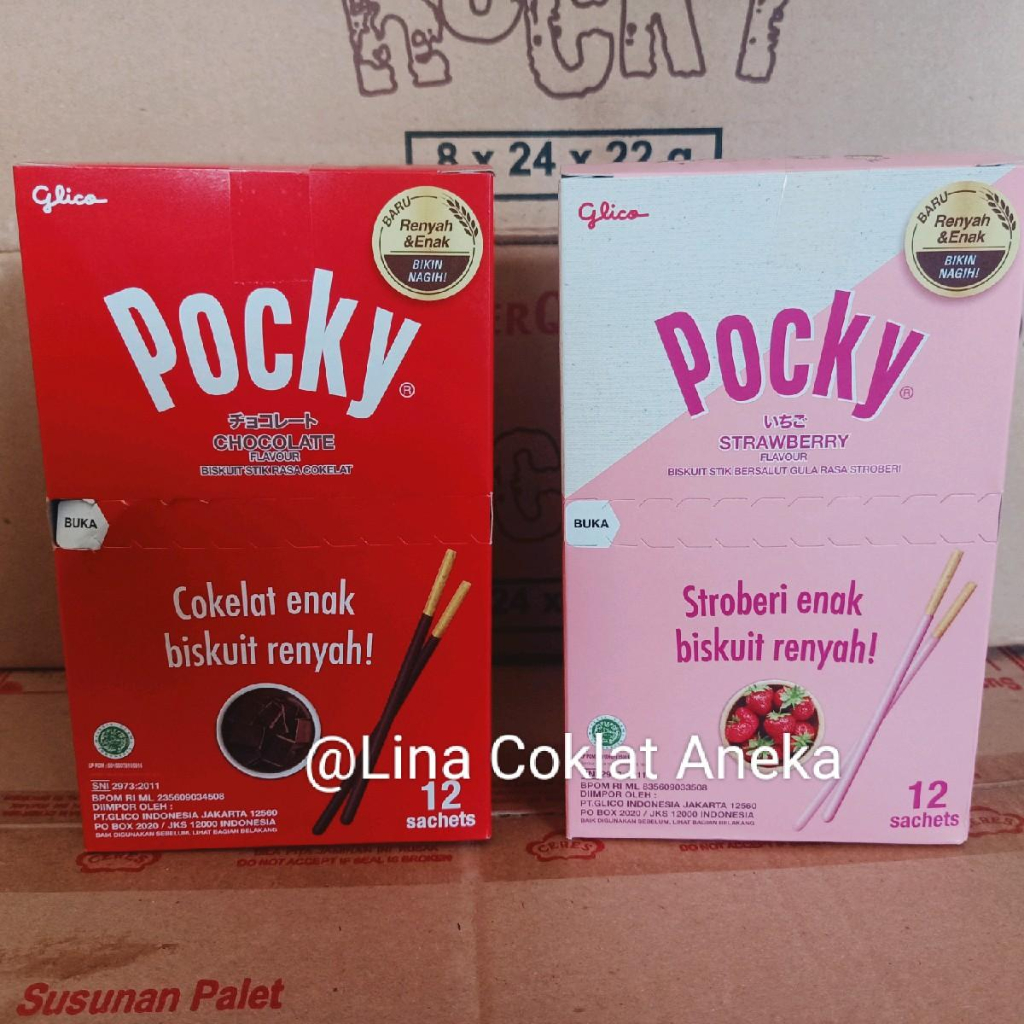 Jual Glico pocky 12 sachets | Shopee Indonesia