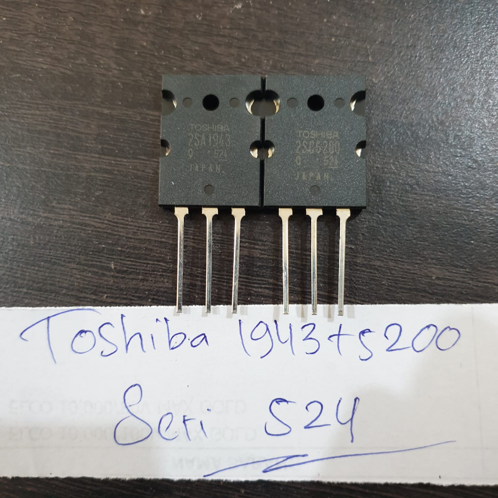 Jual transistor 5200 1943 original Japan LOT 524 asli Toshiba Japan | Shopee Indonesia