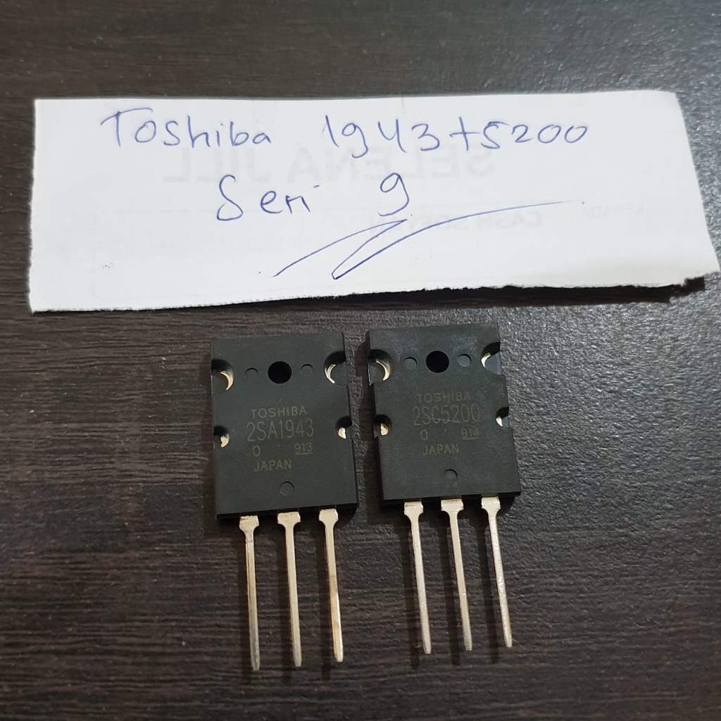Jual transistor toshiba a1943/c5200 original ,1943/5200 original LOT 913 914 | Shopee Indonesia