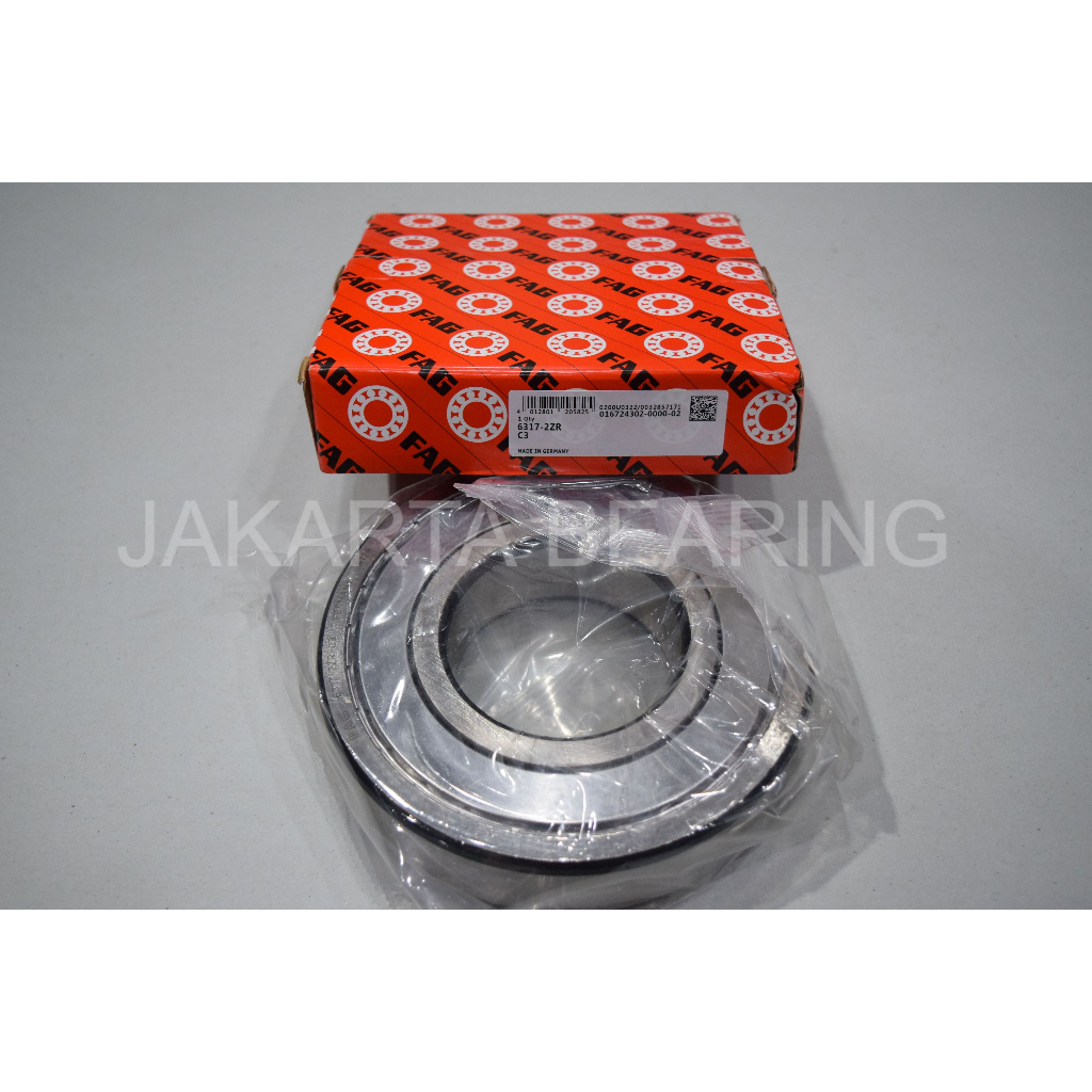 Jual Ball Bearing FAG 6317 2ZR C3 ORIGNAL | Shopee Indonesia