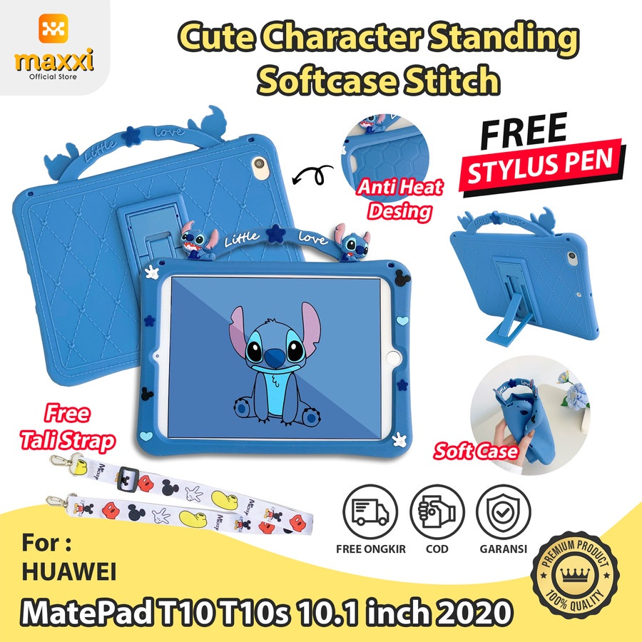 Jual Huawei MatePad T10 T10s 9.7 10.1 inch 2020 2021 Softcase Cartoon ...