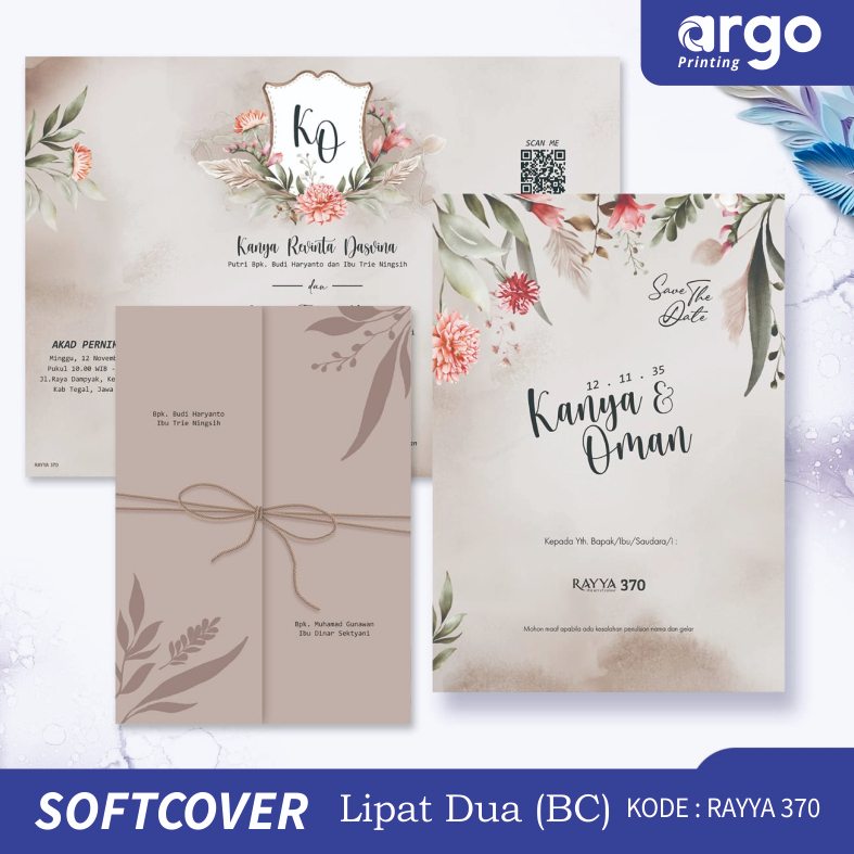 Jual Undangan Murah - Undangan Pernikahan Elegant - Serat Ulem ...