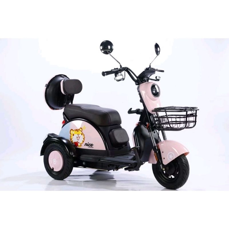 Jual Motor Listrik Roda 3/Sepeda Listrik Roda 3 Garansi Resmi Free Aki ...