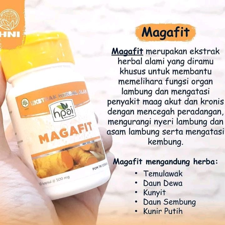 Jual Magafit HNI, untuk menjaga kesehatan lambung organ, pencernaan ...