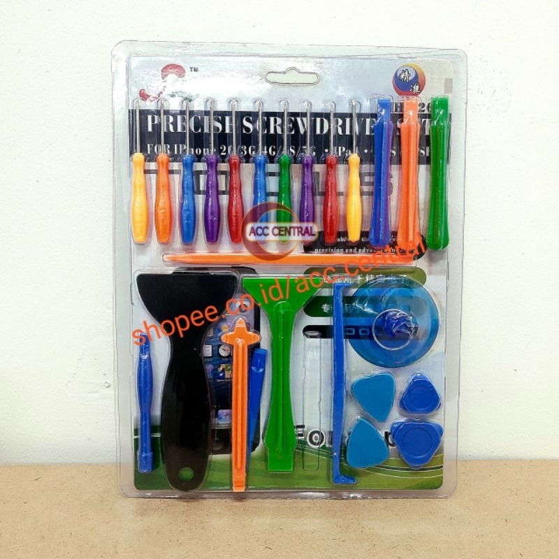 Jual Tools Toolkit Full Set Obeng Alat Service Servis Hp | Shopee Indonesia