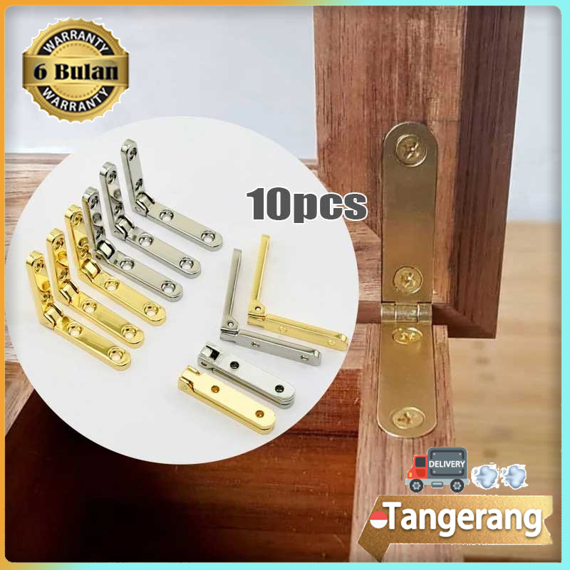 Jual 10pcs Engsel Mini 30x30mm Engsel Kotak Perhiasan 90 Derajat ...