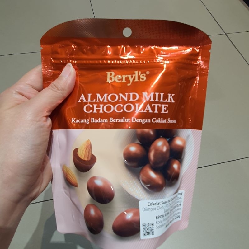 Jual Beryls Almond milk Chocolate 250gr | Shopee Indonesia