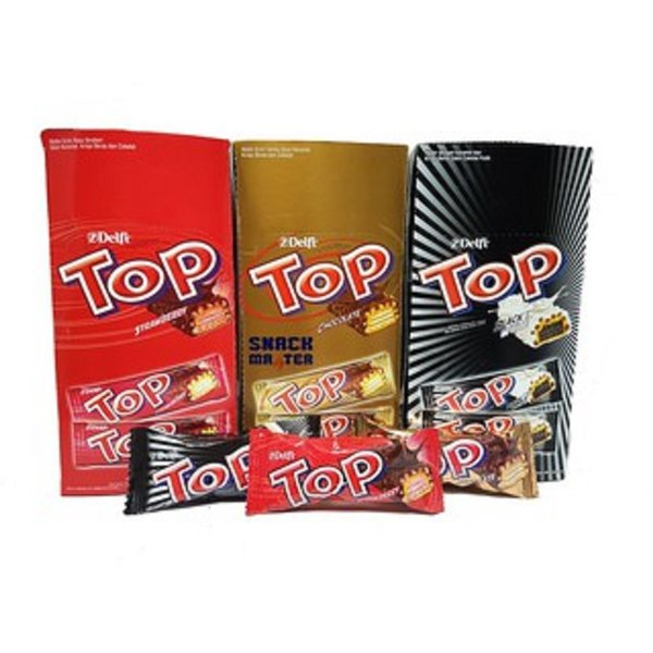 Jual Top Wafer Delfi Chocolate / Black in White / Triple Chocolate 9g x ...