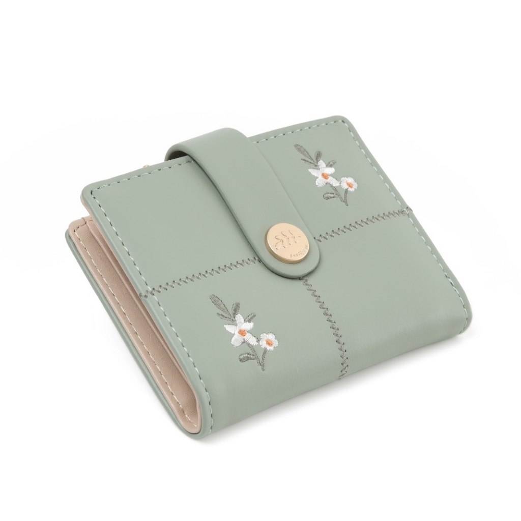 Jual DOMPET LIPAT WANITA PRETTYZYS ORIGINAL KULIT HIJAU LUCU FARLEN ...