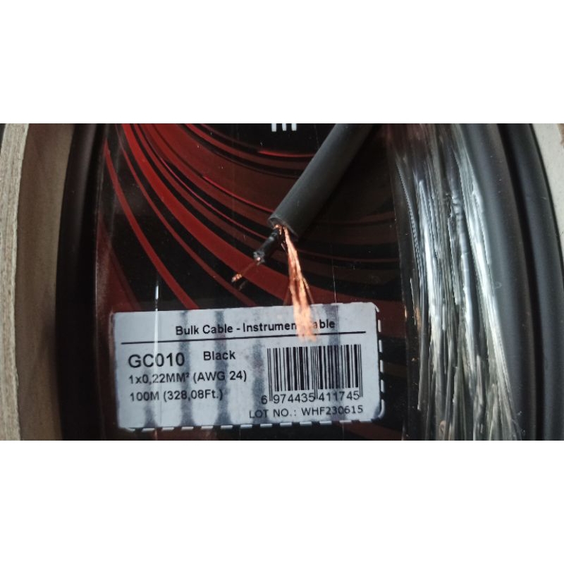 Jual ROXTONE - Instrument cable GC010 1x0,22mm / Meter | Shopee Indonesia