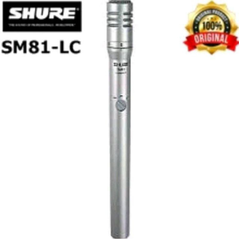 Jual SHURE SM81-LC/SM81 Condenser Instrument Microphone Original ...