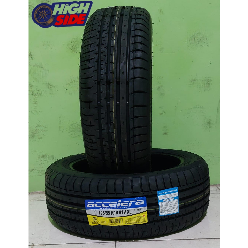 Jual Ban mobil standard ukuran 195/55R16 accelera phi-r | Shopee Indonesia