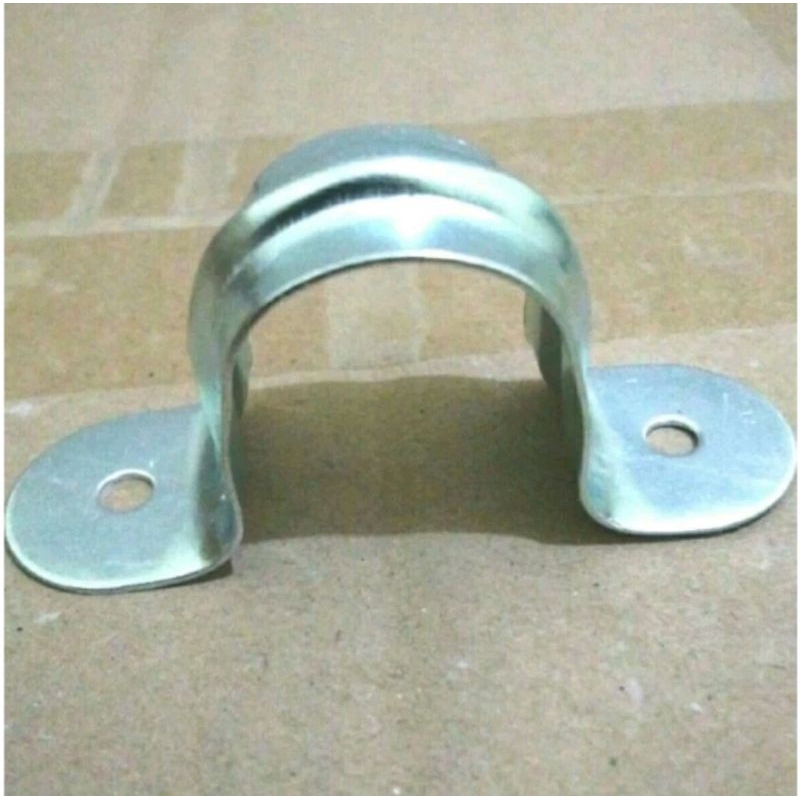Jual Klem pipa besi 1/2" in/Klem besi 1/2" inch/Klem Omega Galvanis 1/2 ...