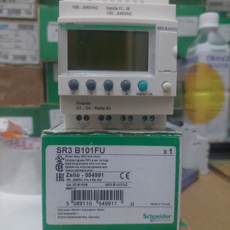 Jual schneider zelio logic smart relay SR3 B101FU | Shopee Indonesia