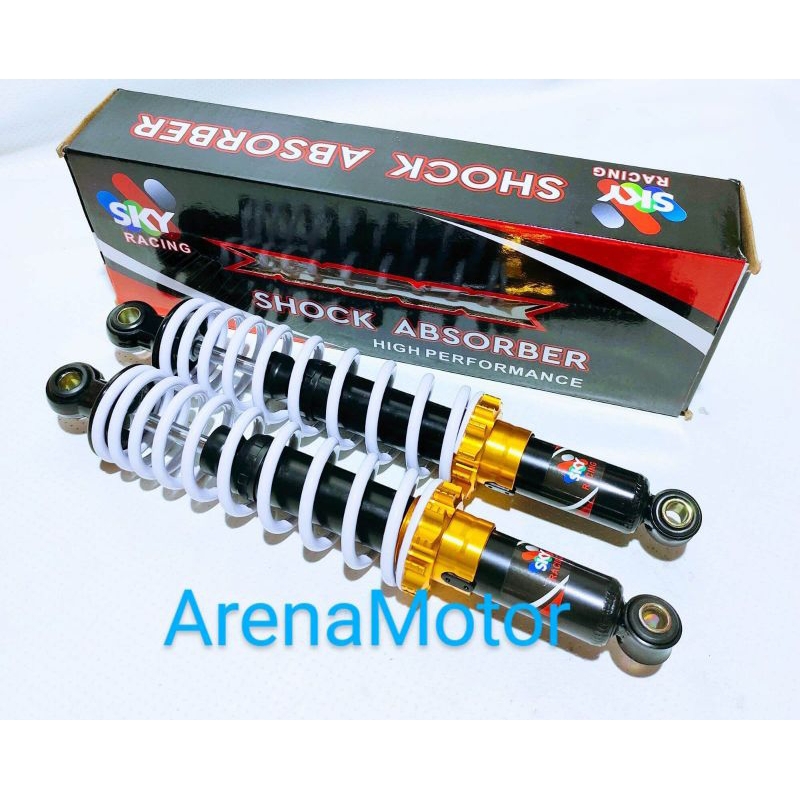 Jual Shock Belakang Sky Ukuran 340mm-Bisa Untuk Motor, RX-KING, Mega pro, Supra, fit lama ...