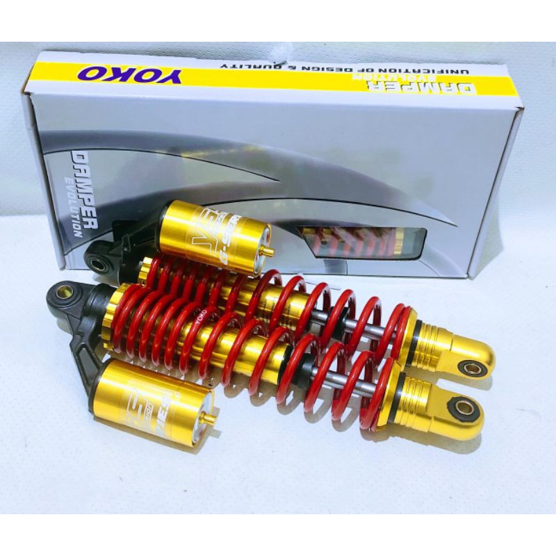 Jual Shockbreaker Belakang tabung atas ukuran 340mm-Bisa Untuk Motor, RX-KING, Mega pro, Supra ...