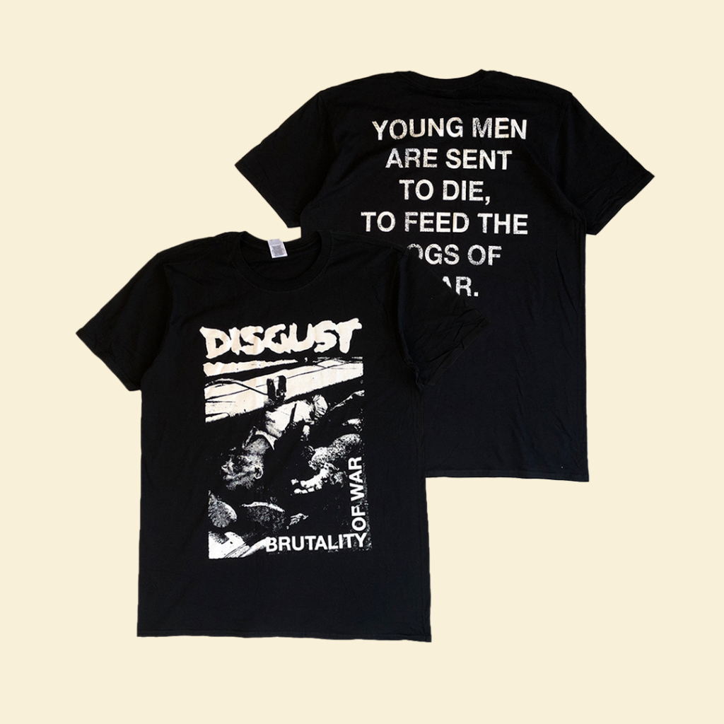 Jual Kaos Band DISGUST - BRUTALITY OF WAR Official/Original T-Shirt ...