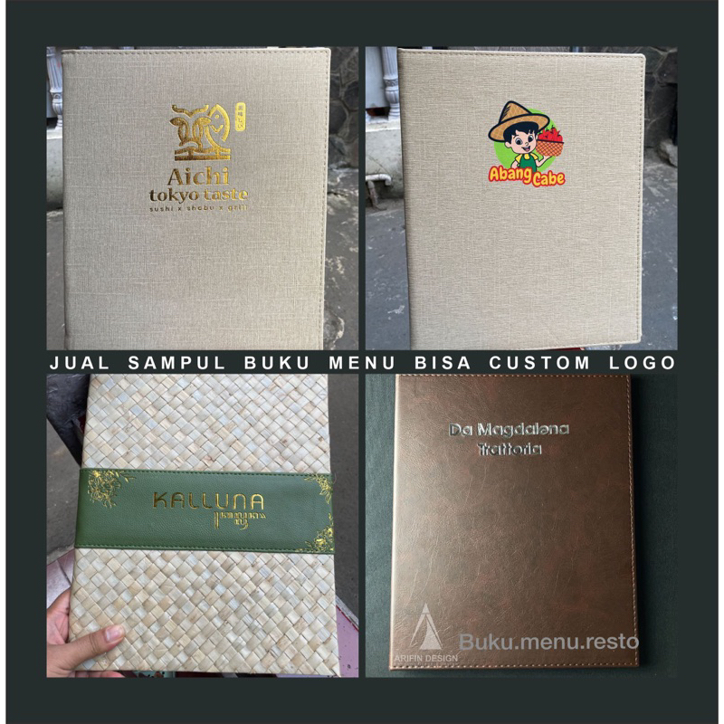 Jual COVER BUKU MENU HOTEL ELEGANT | Shopee Indonesia