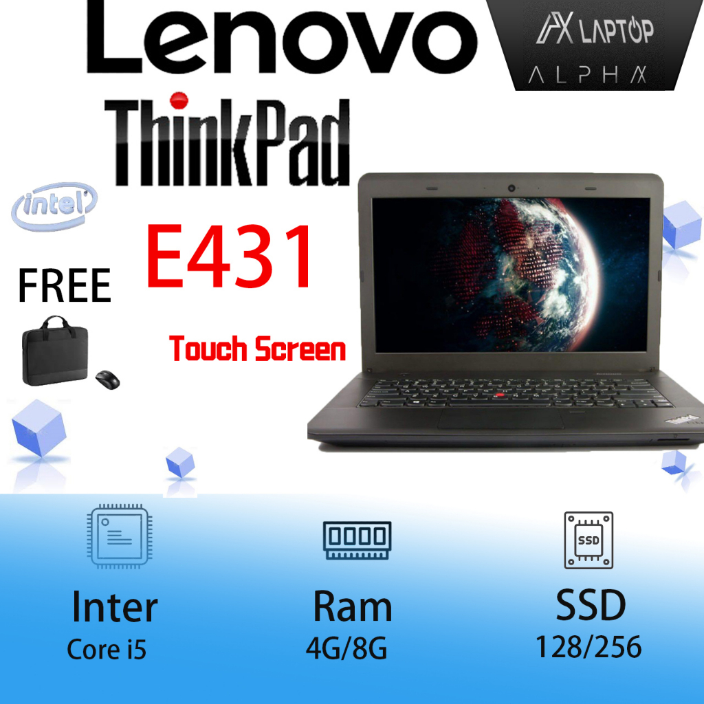 Jual Laptop Lenovo E431 Core i5 Gen 3th Ram 4-8gb HDD 320GB/500GB SSD 128GB/256GBlengkap Instal ...