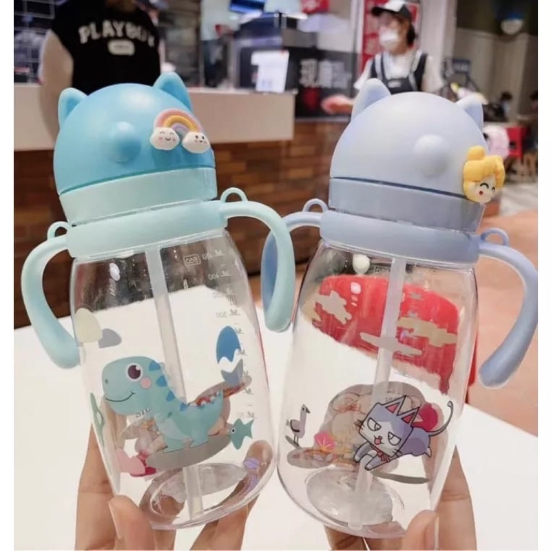 Jual BOTOL ANAK KARAKTER 550ml / BOTOL MIAW VIRAL | Shopee Indonesia