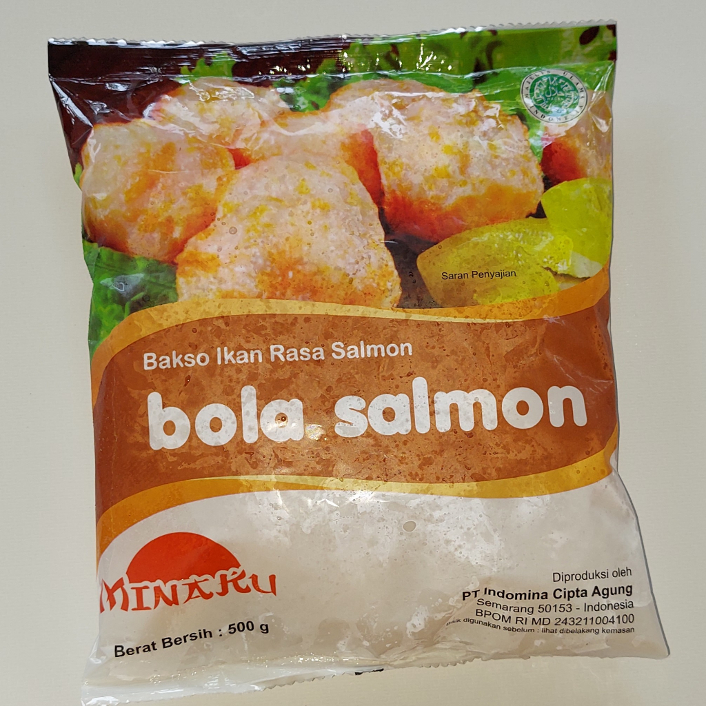 Jual Minaku Bola Salmon 500 Gr | Shopee Indonesia