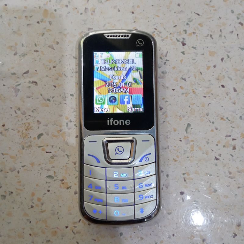 Jual handphone ifone F3 jadul normal siap pakai bisa mp3 musik | Shopee ...