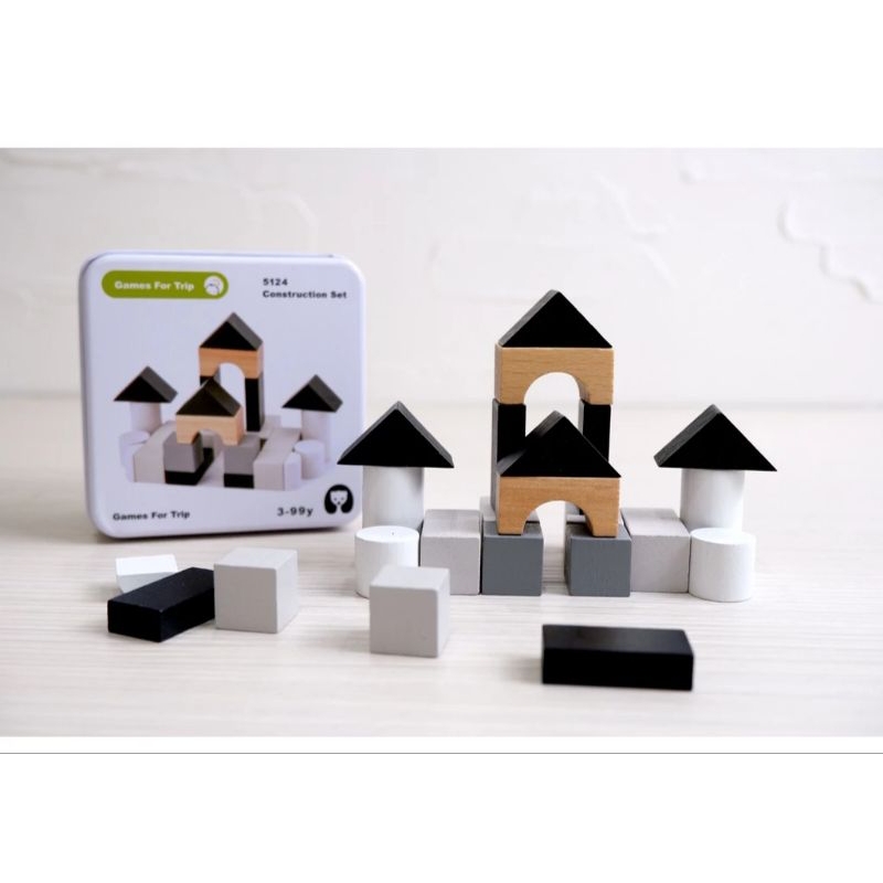 Jual Mainan Edukasi Anak - Games For Trip Puzzle Kayu Montessori Balok ...