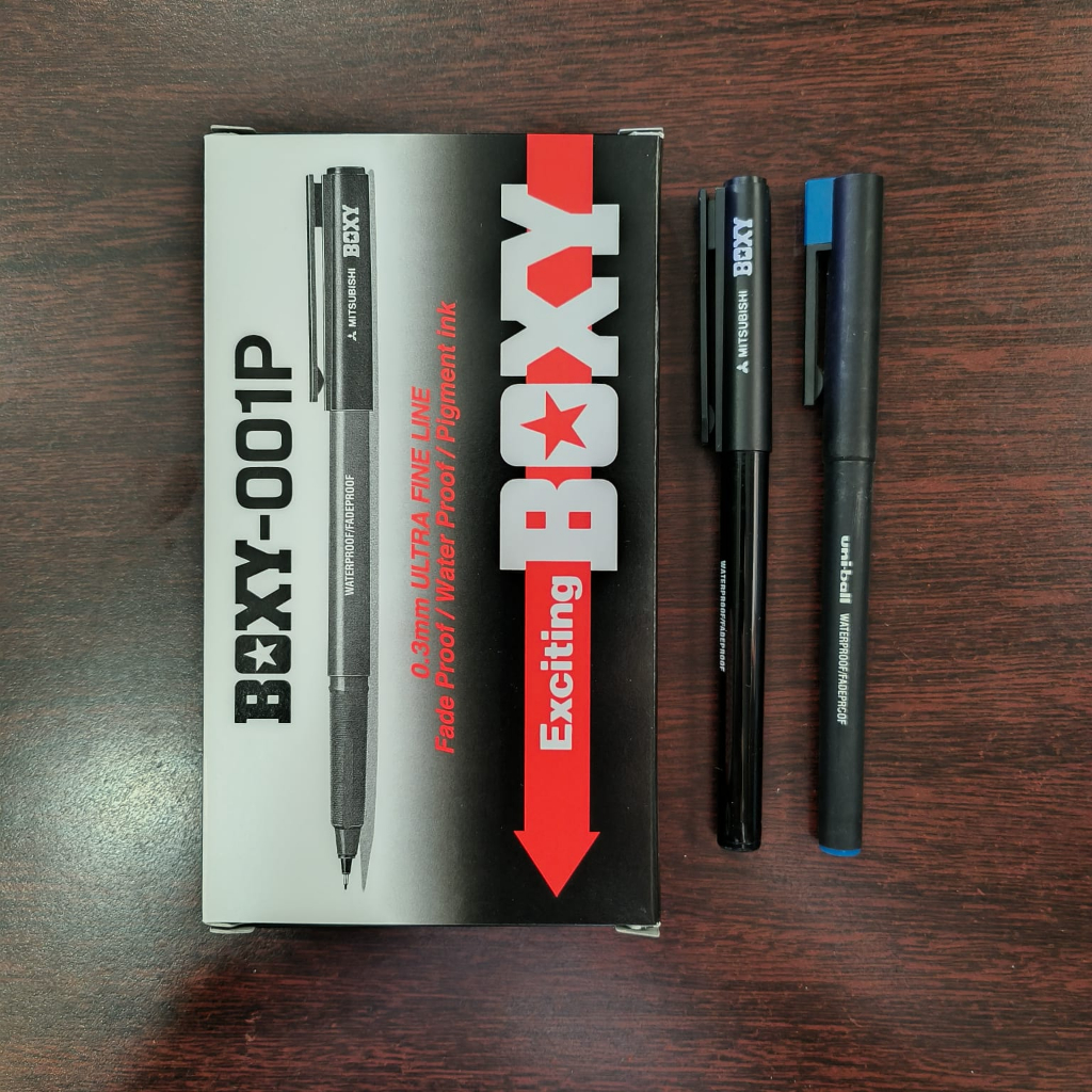 Jual Ballpoint / Pulpen / Pen Merk Boxy Per Pcs (Hitam / Biru ) | Shopee Indonesia