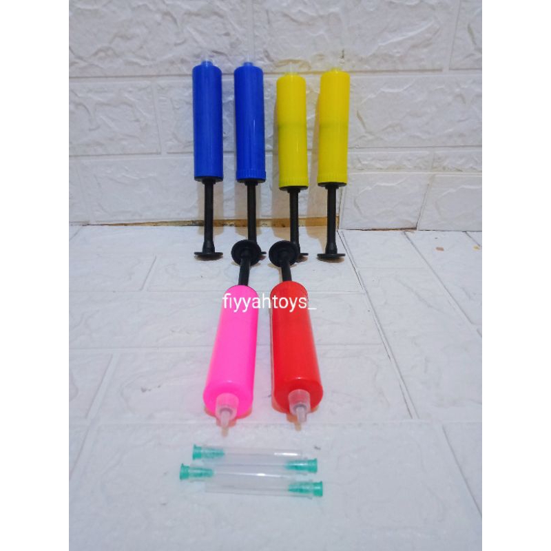 Jual Pompa Balon Tangan / Alat Pompa Tangan Manual / Pompa Angin Jarum ...