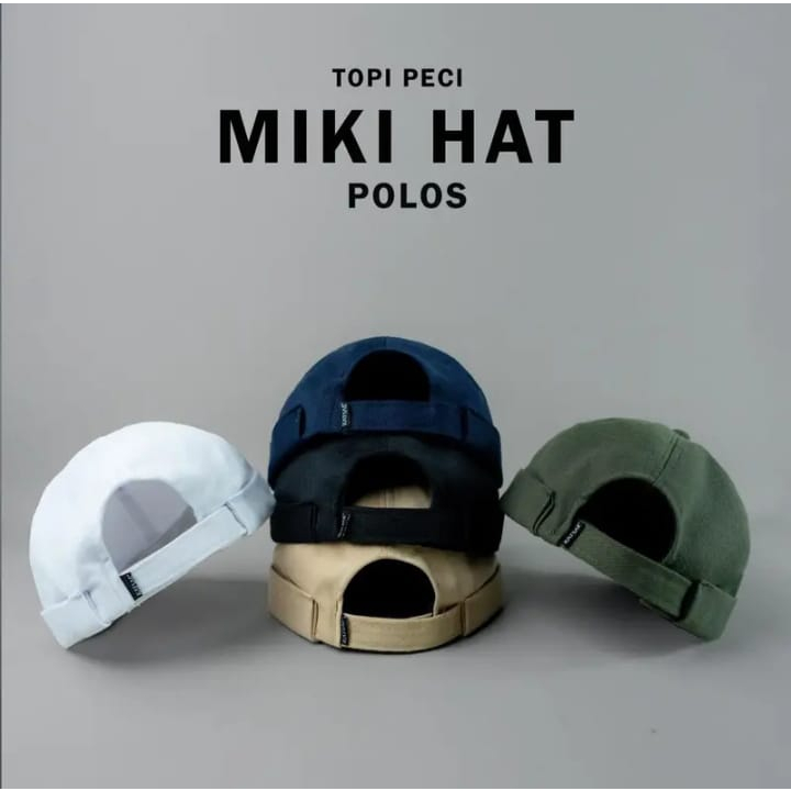 Jual Arvahstore - Peci Miki Hat / Topi Peci / Peci Hitam peci putih ...