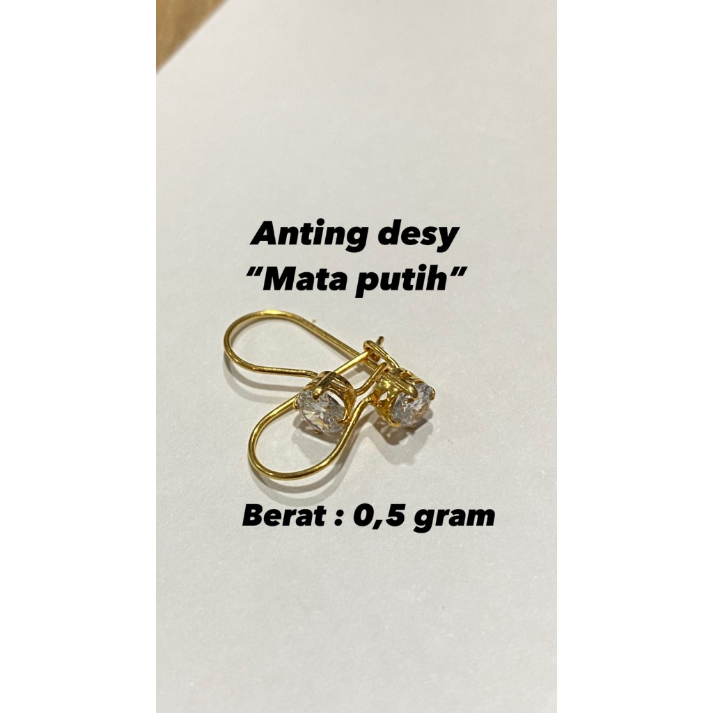 Jual Anting Desy Banyak Model I Kode: 0,5gr | Shopee Indonesia
