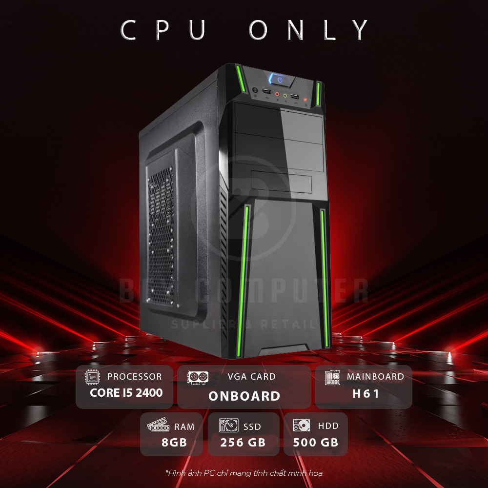 Jual PC RAKITAN INTEL CORE I5 650 RAM 8GB SSD 256 GB HDD 500 GB ...