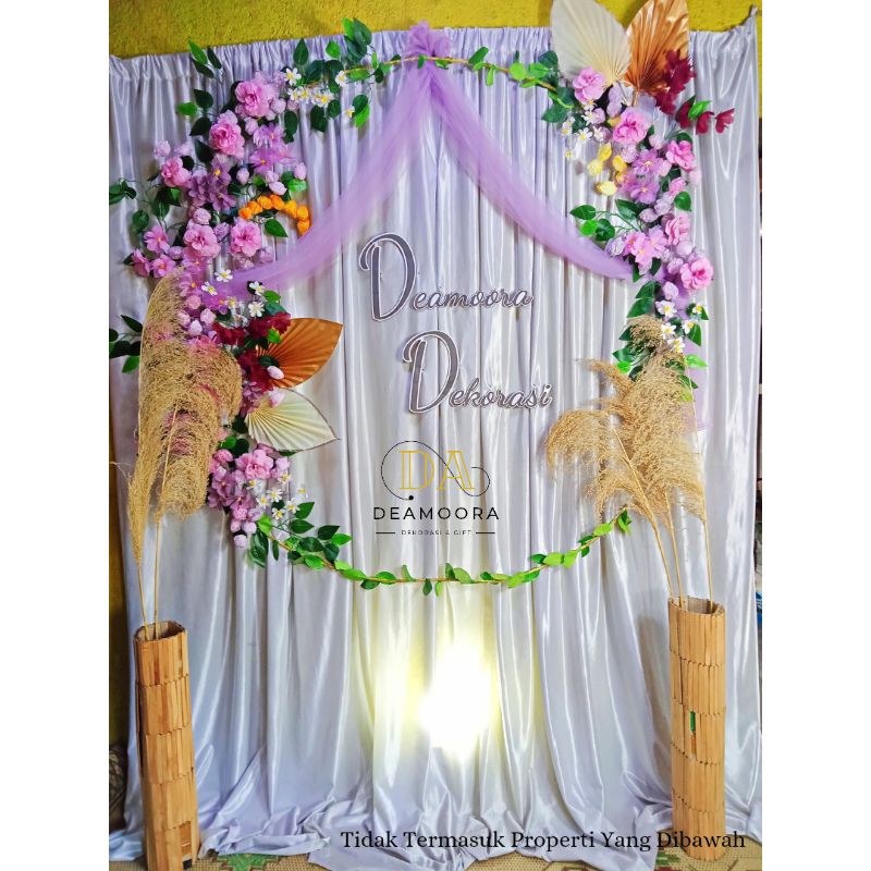 Jual Paket Dekorasi Lamaran Nikahan Tasyakuran Instan Full Flowers ...
