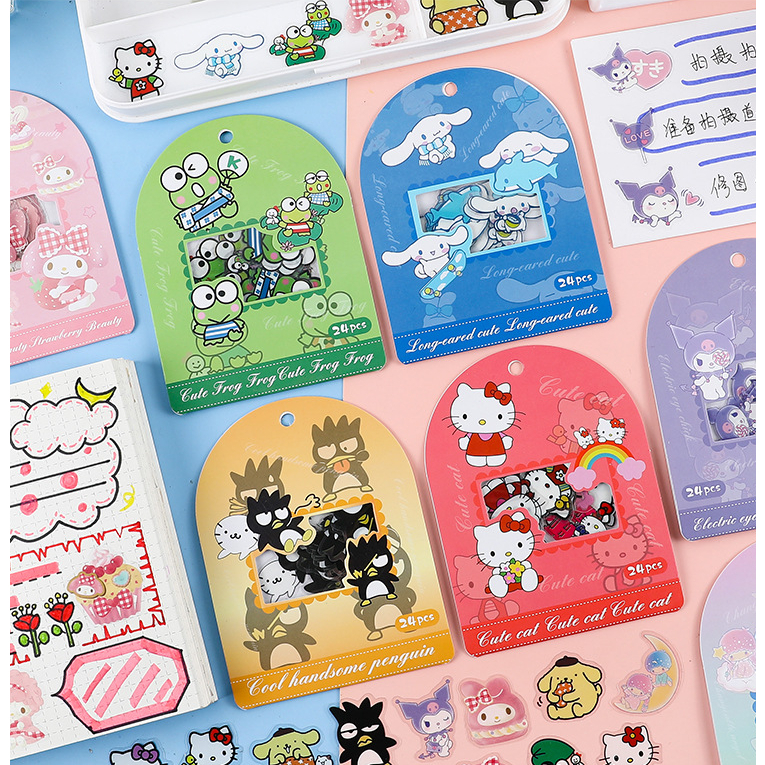 Jual STICKER AESTHETIC GAMBAR KARTUN ANIMASI / STICKER ANIMASI LUCU ...