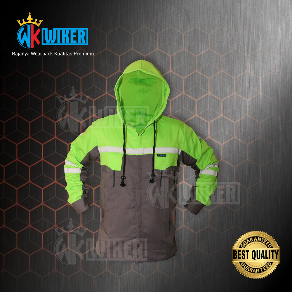 Jual Wearpack Safety Dengan Penutup Kepala - Jaket Proyek - Baju Safety ...