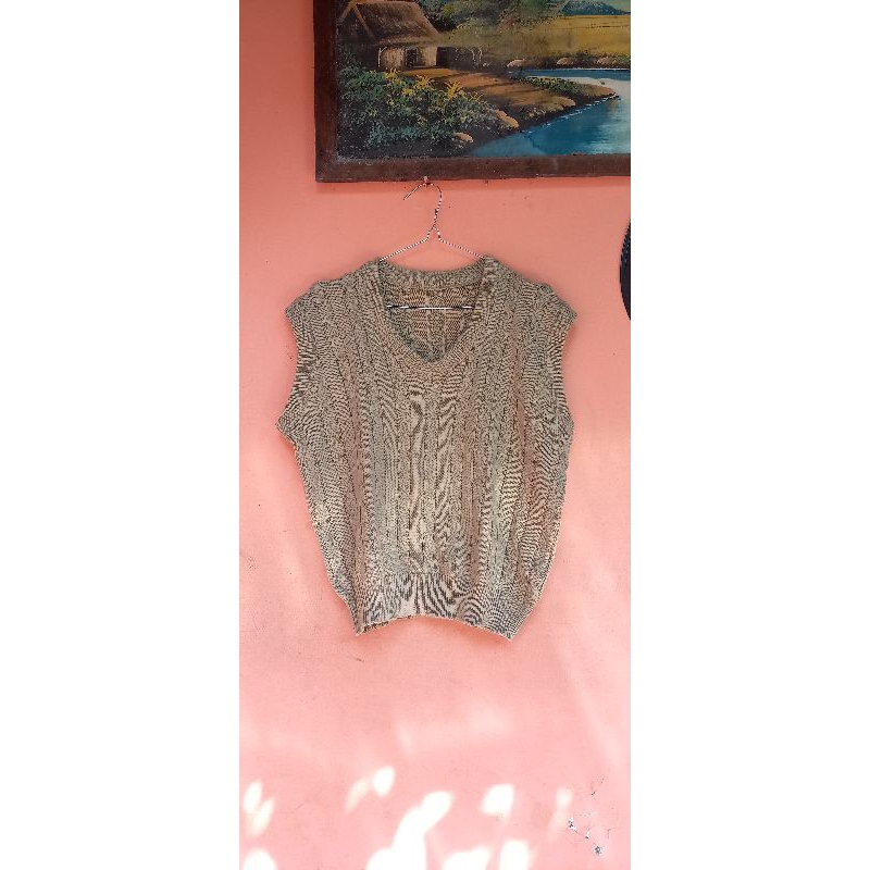 Jual Vest Rajut (Mocca) | Shopee Indonesia