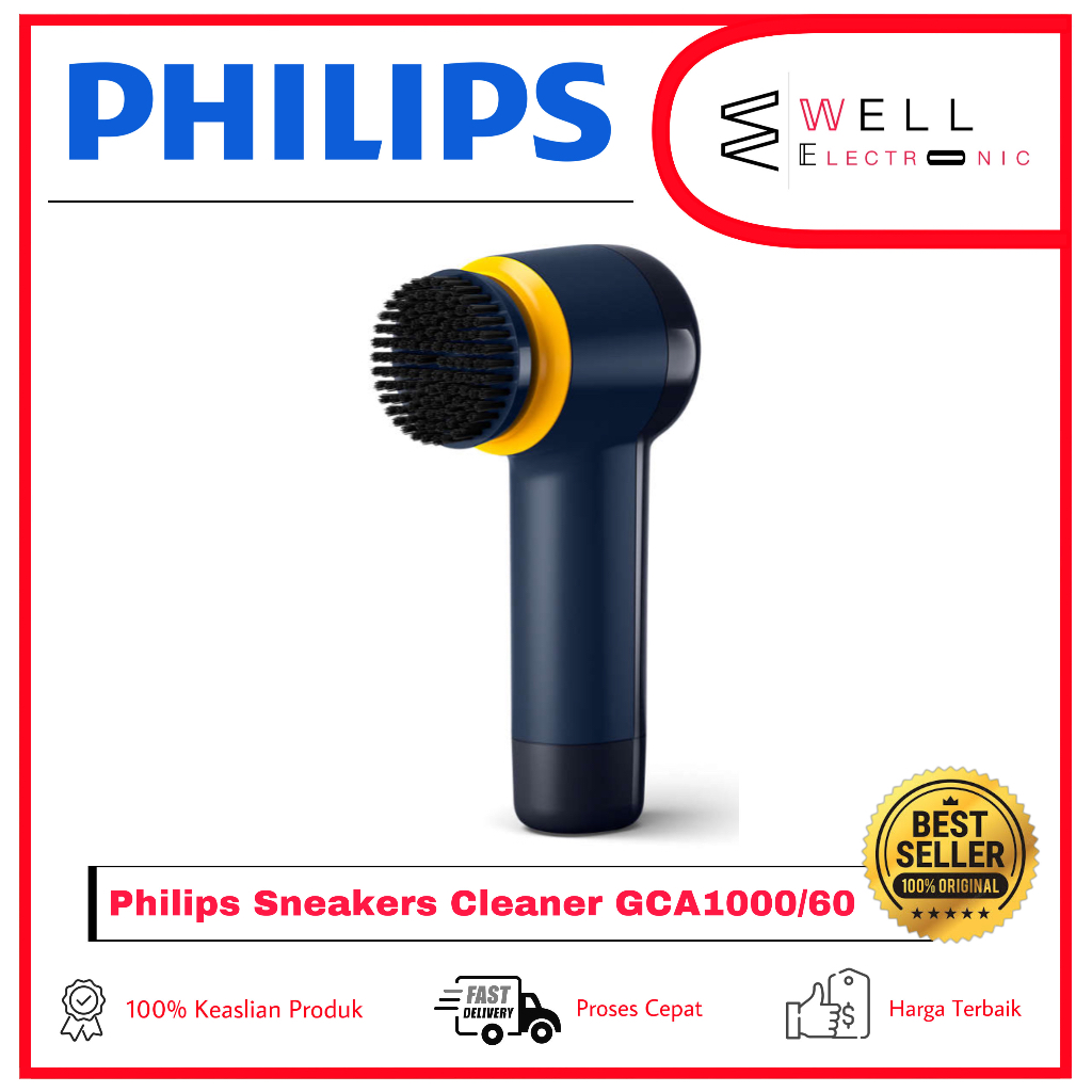 Jual PHILIPS GCA1000/60 Sneaker Cleaner Alat Pembersih Sepatu GCA 1000 ...
