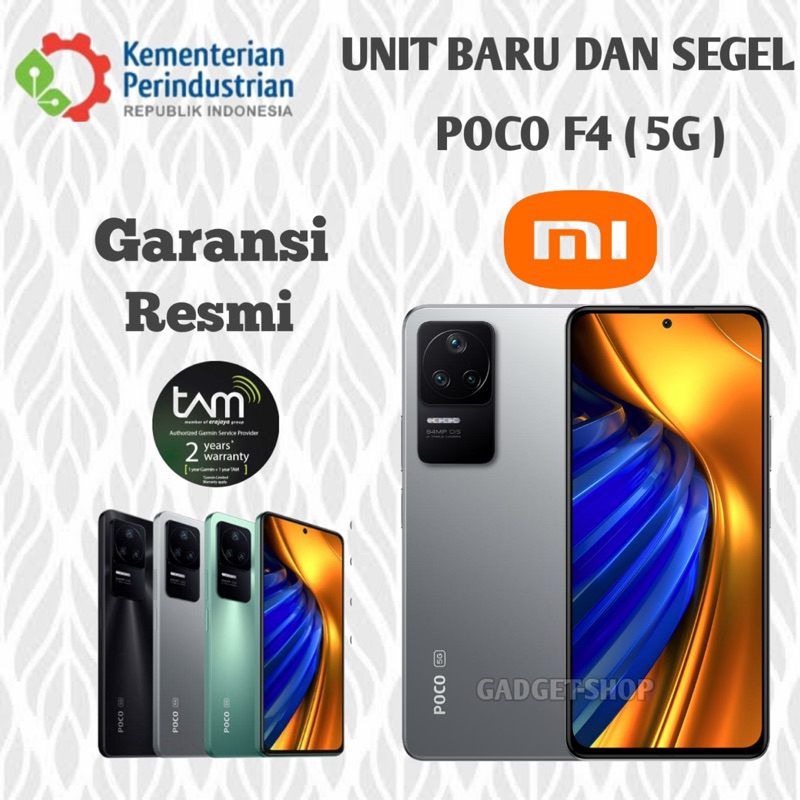 Jual xiaomi poco f4 & f3 5G 6/128 & 8/256 garansi resmi tam indonesia | Shopee Indonesia