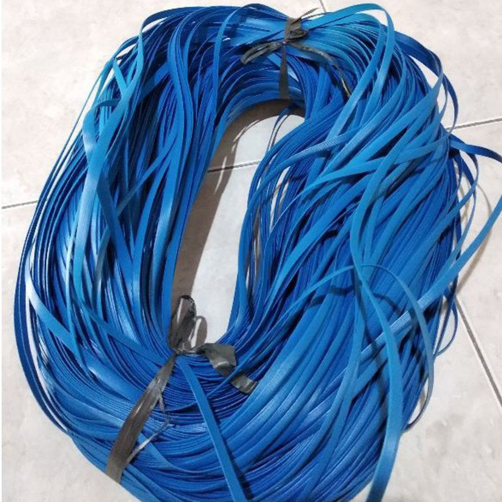 Jual Bahan Anyaman Tali Rotan Sintetis Pipih 6mm Meteran / Per Meter ...